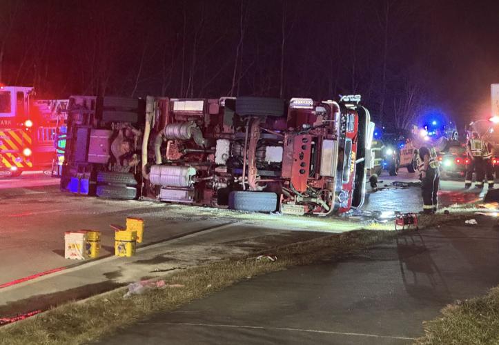 Four Aetna firefighters injured when fire engine overturns | News ...