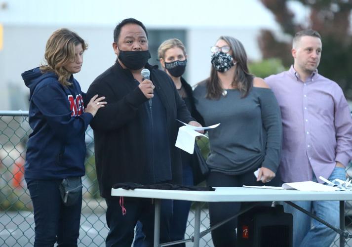 Hundreds gather at Newark Charter to remember Madison Sparrow | News ...