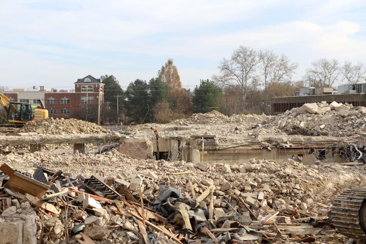 Photo gallery: Demolition continues at the site of the Rodney dorms ...