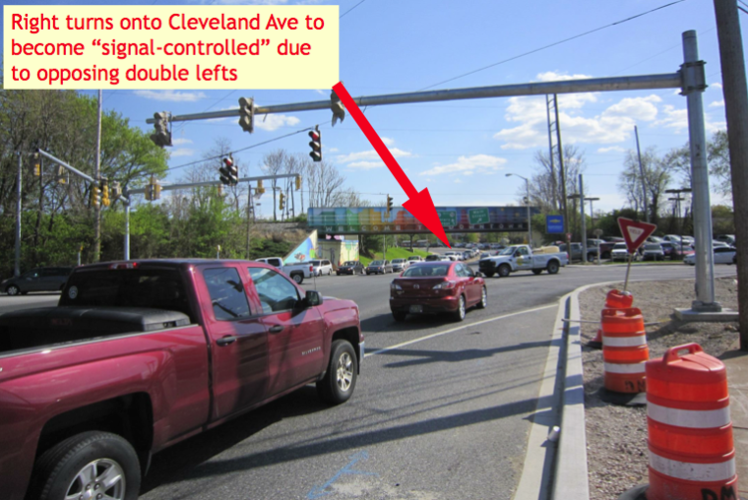 New traffic patterns coming to Cleveland Avenue intersection | News ...