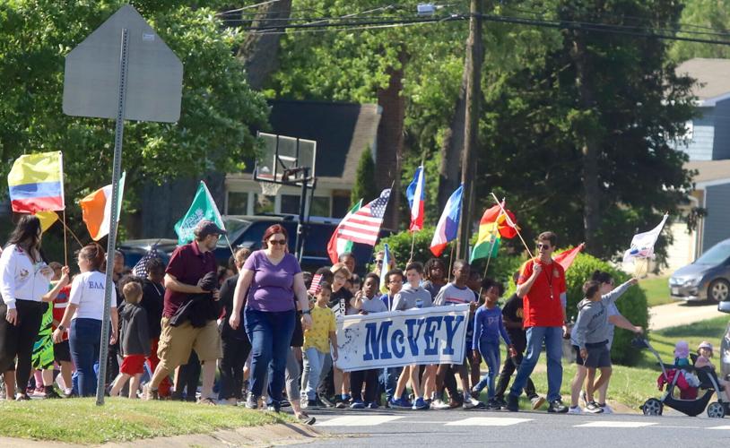 McVey Elementary's unity peace walk celebrates cultural diversity ...