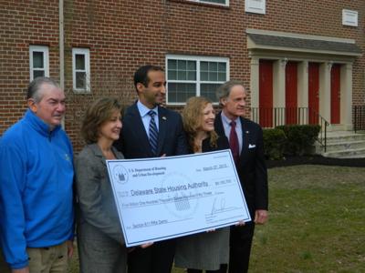 At Newark apartment complex, Carper announces $5 million low-income ...