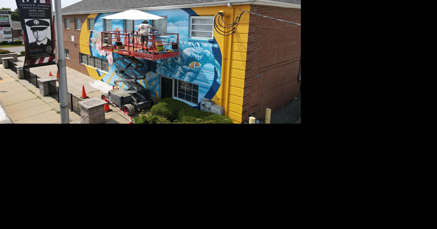 New Main Street mural celebrates Newark, UD | News | newarkpostonline.com