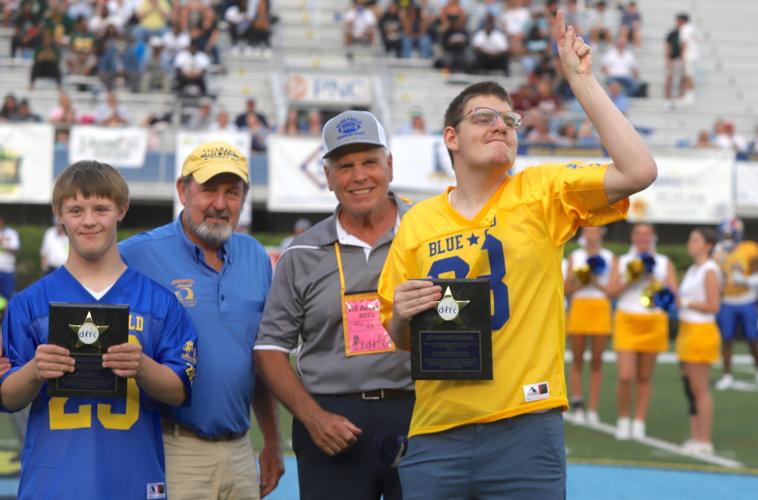 Newark High's Russell coaches Blue team to 21-6 victory in annual all ...