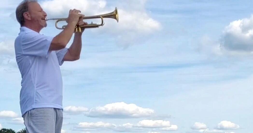 Newark man joins nationwide playing of ‘Taps’ for Memorial Day | News ...