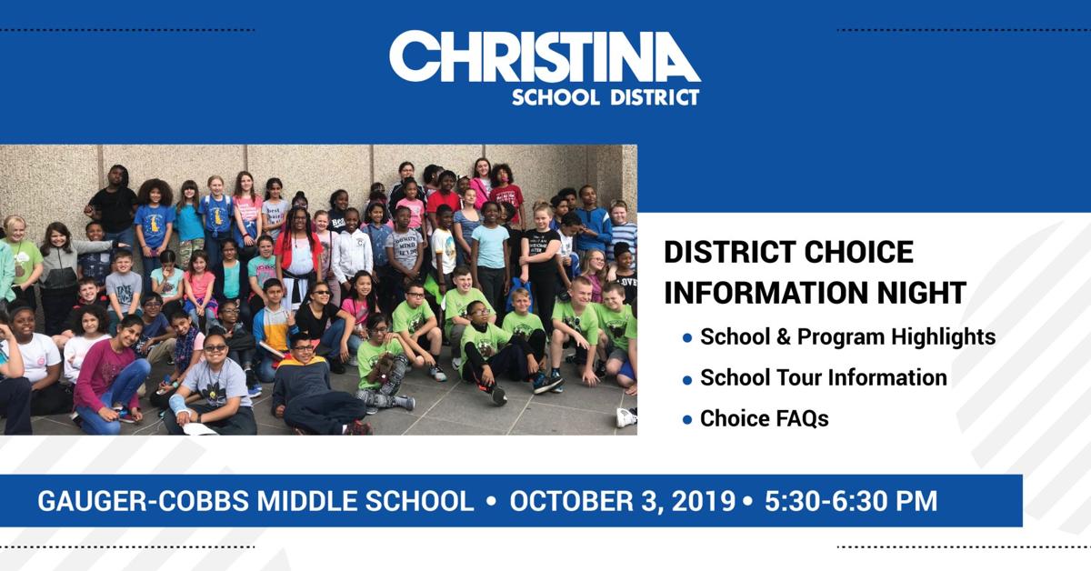Christina School District Choice Information Night | Special Events ...