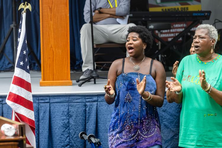 Newarkers celebrate Juneteenth at the George Wilson Center | News ...