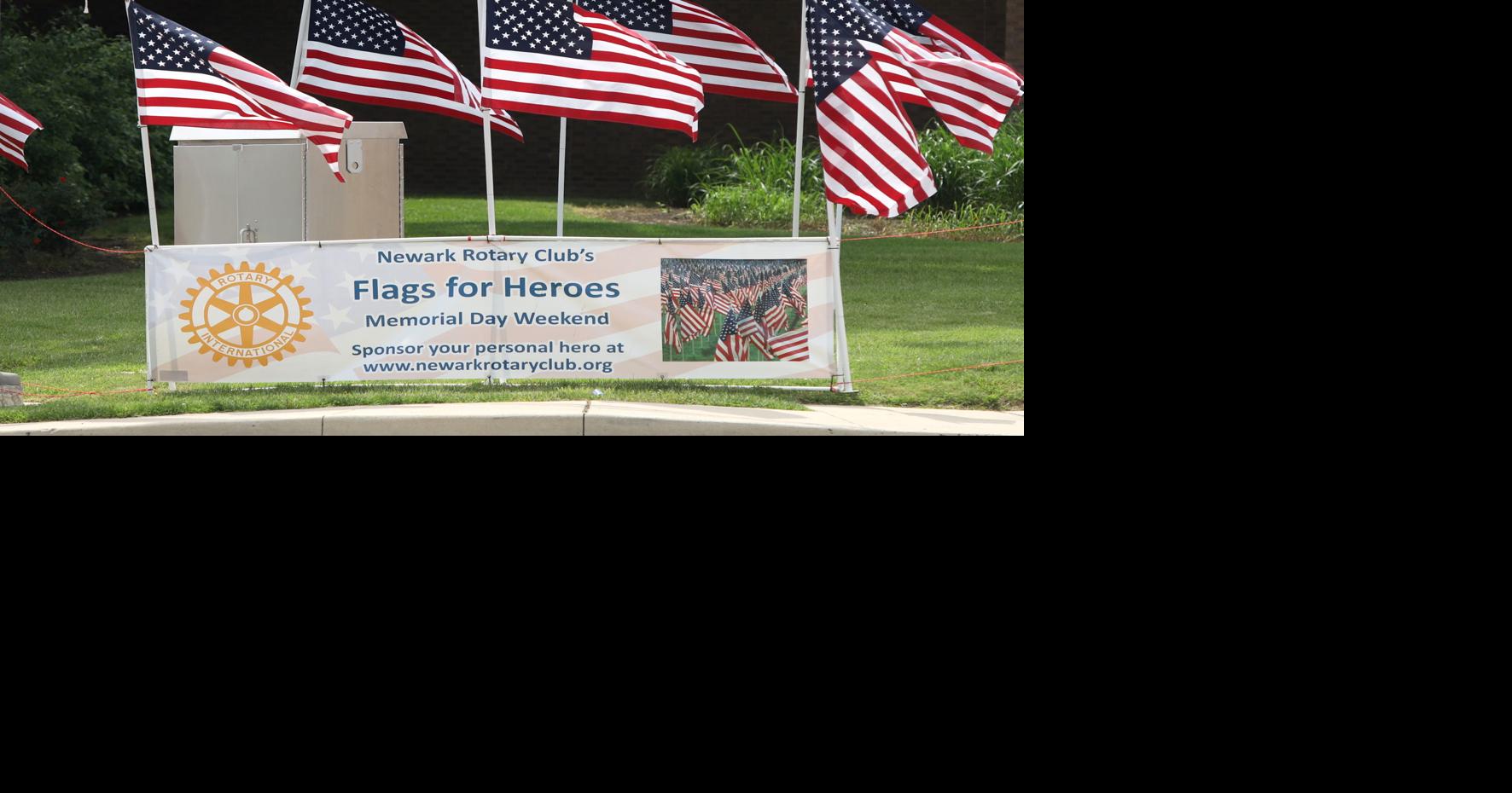 Newark flag display honors fallen heroes | News | newarkpostonline.com