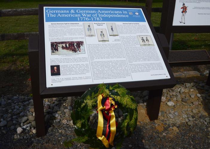 Sign honors German soldiers who helped fight for American independence ...