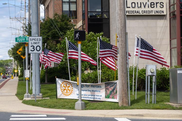 Newark Rotary Club honors the fallen with Memorial Day flag display ...