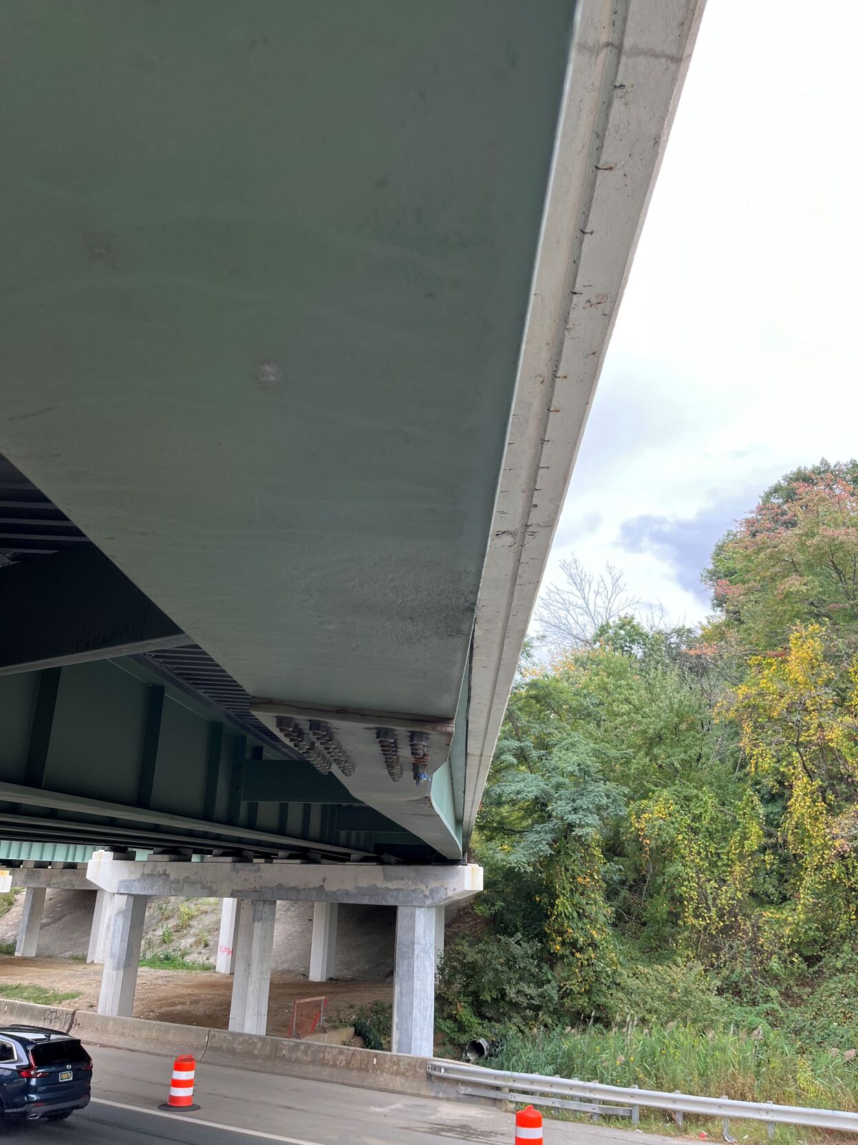 Damage to Del. 896 bridge over I-95 prompts indefinite lane closure ...