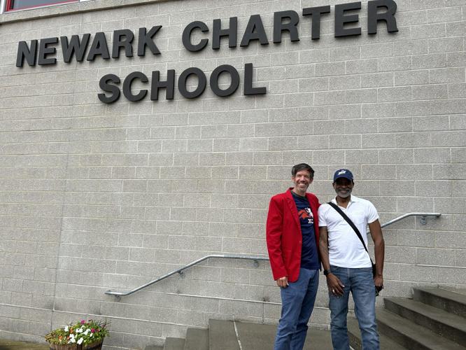 Author visits Newark Charter, performs with orchestra students | News ...