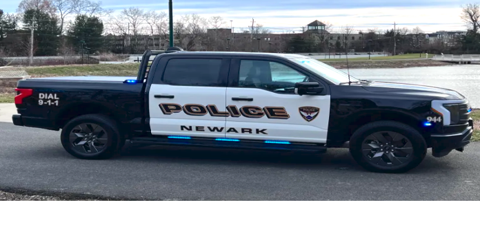 Newark Police Department unveils first electric patrol vehicle | News ...