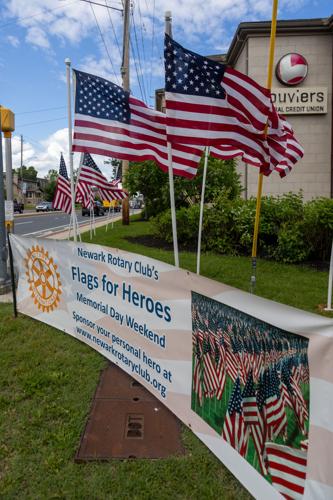 Newark Rotary Club honors the fallen with Memorial Day flag display ...