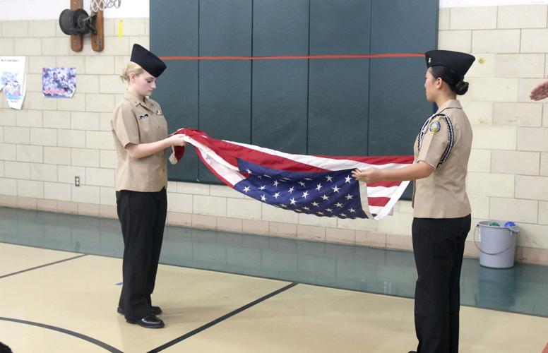 JROTC cadets teach West Park Place Elementary students about the ...