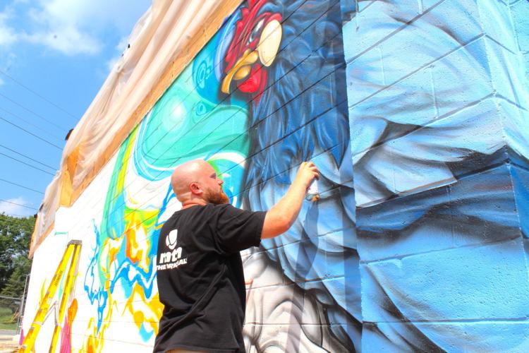 Mural highlighting Newark livens up Park N Shop | News ...
