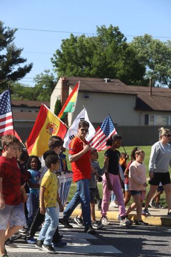 McVey Elementary's unity peace walk celebrates cultural diversity ...