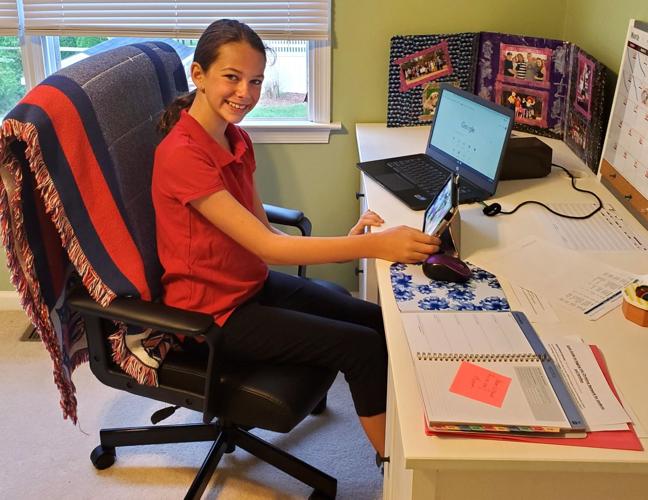 Christina working through problems with technology, access as remote ...