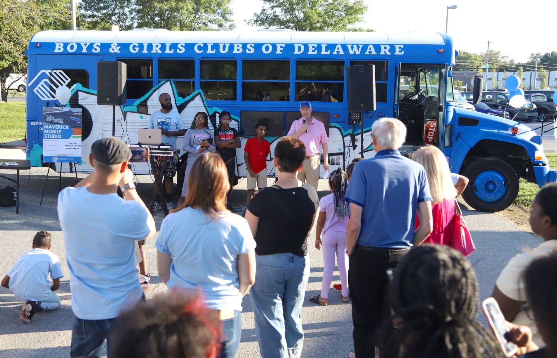 Converted school bus brings mobile music studio to kids at Boys & Girls ...