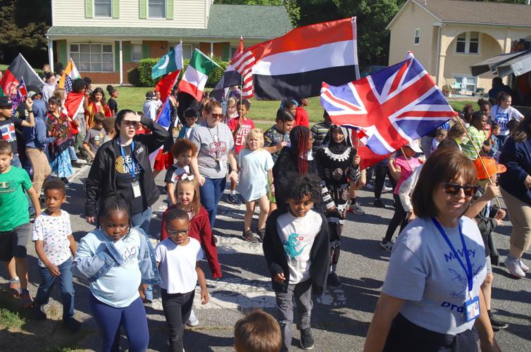 McVey Elementary's unity peace walk celebrates cultural diversity ...