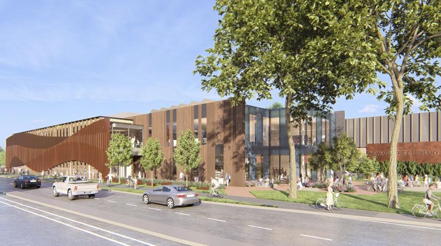 Plans offer first glimpse of what the new Newark Free Library will look ...