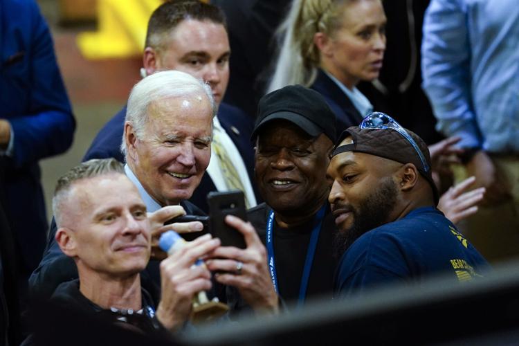 'Amtrak Joe' Biden visits Bear to promote $16 billion for passenger ...