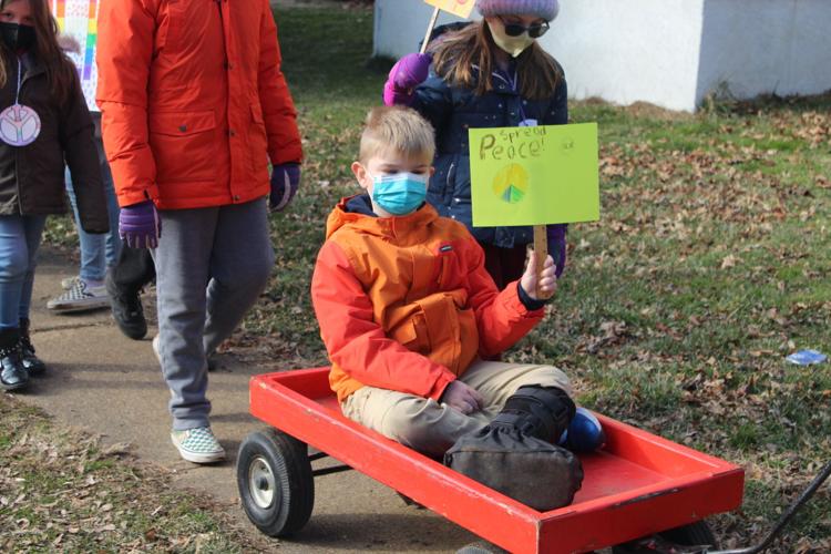 NCCL students take 'empathy walk' in honor of Martin Luther King Jr ...