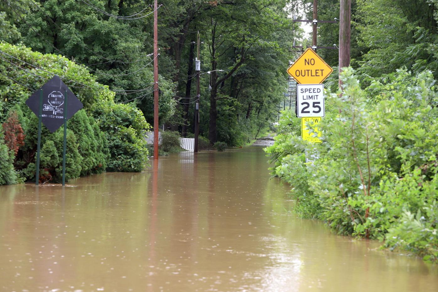 Tropical Storm Isaias brings heavy rain, floods roads, forces ...