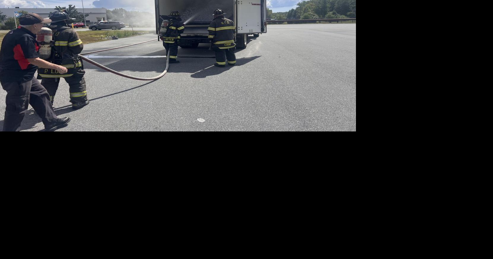 Paper shredding truck catches fire at Newark Recycling Center | News ...