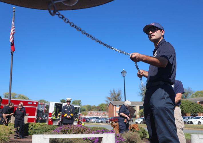 Aetna members ring bell to honor fallen firefighters | News ...