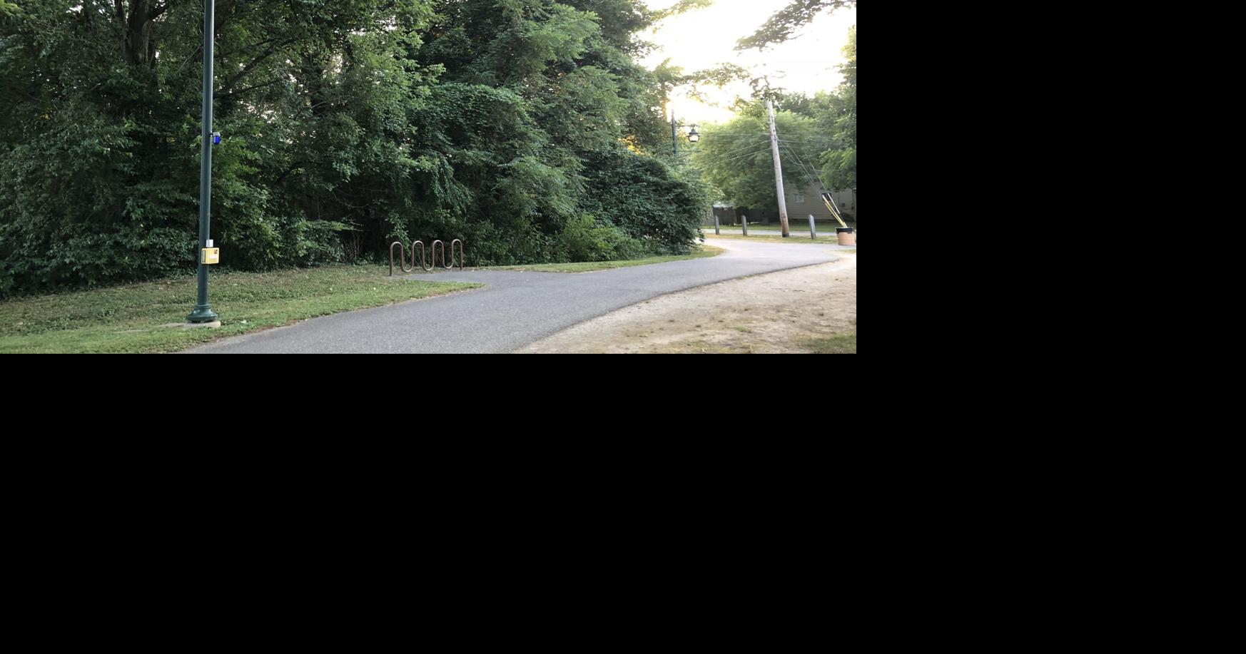 Police break up homeless camp along James F. Hall Trail | News ...