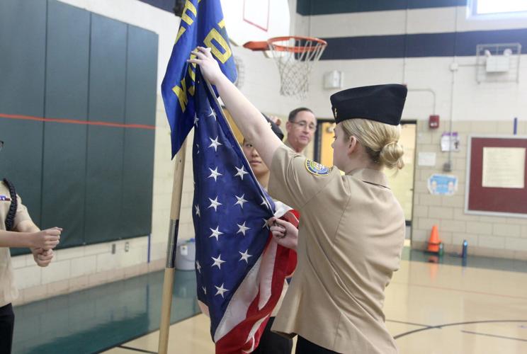 JROTC cadets teach West Park Place Elementary students about the ...