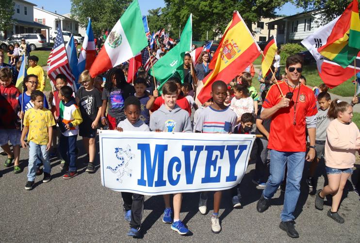 McVey Elementary's unity peace walk celebrates cultural diversity ...