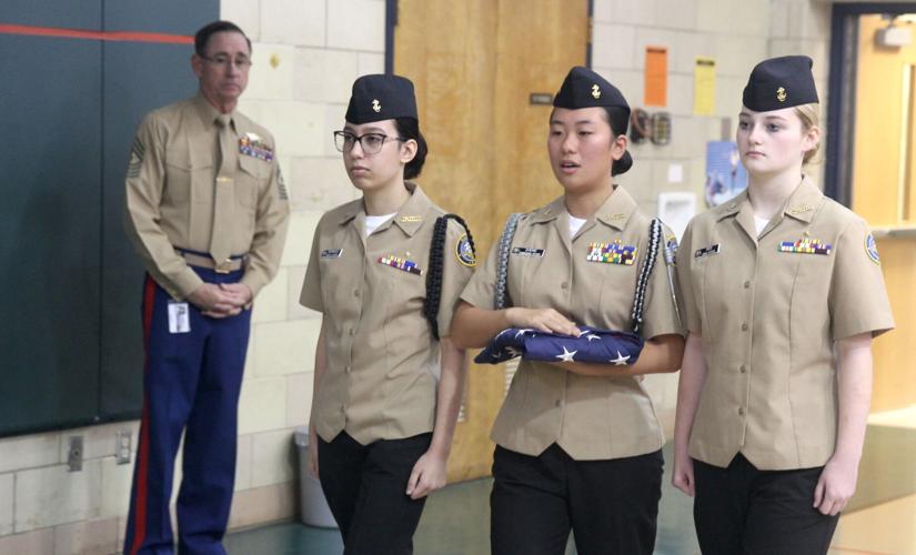 JROTC cadets teach West Park Place Elementary students about the ...