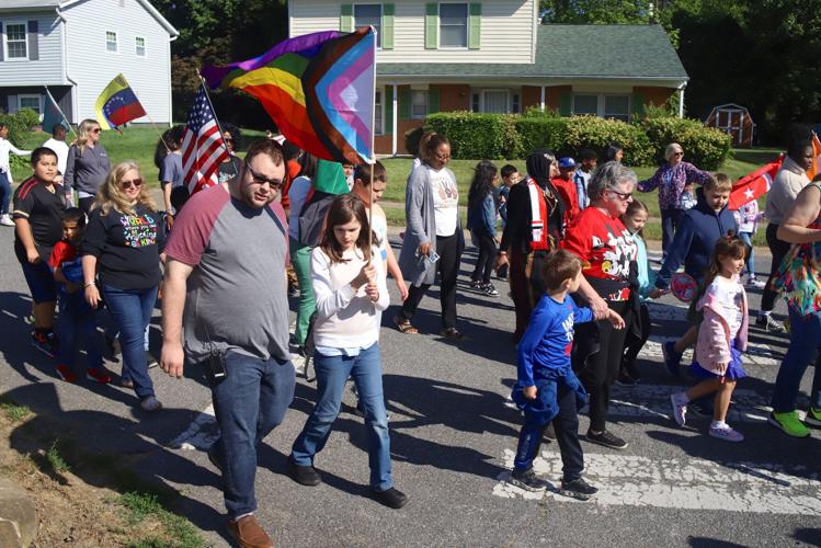 McVey Elementary's unity peace walk celebrates cultural diversity ...