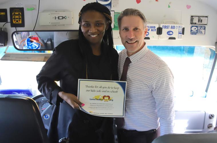 Newark school bus drivers thanked for their service during 'Love the ...