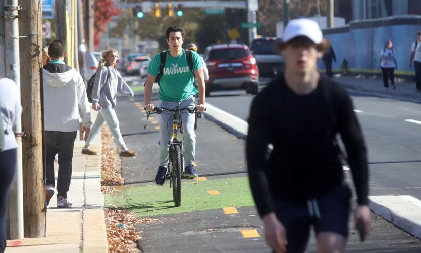 Delaware Avenue Bikeway opens after eight years of planning | News ...