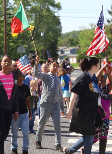 McVey Elementary's unity peace walk celebrates cultural diversity ...