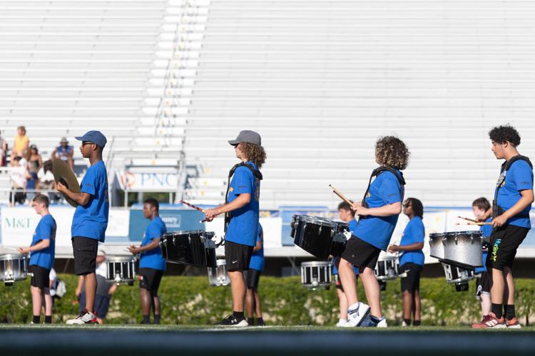 Blue-Gold Game brings together football players, 'buddies' | Sports ...