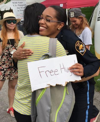 Spreading the love: NPD’s ‘Hug a Cop’ campaign replicated around the ...