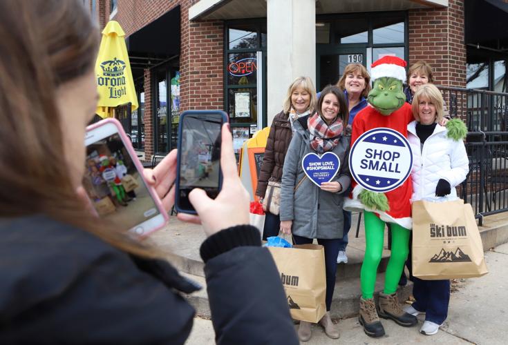The Grinch visits Newark for Small Business Saturday | News ...