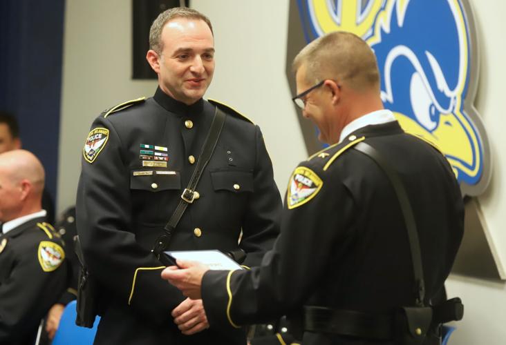Farrall sworn in as chief of the Newark Police Department | News ...