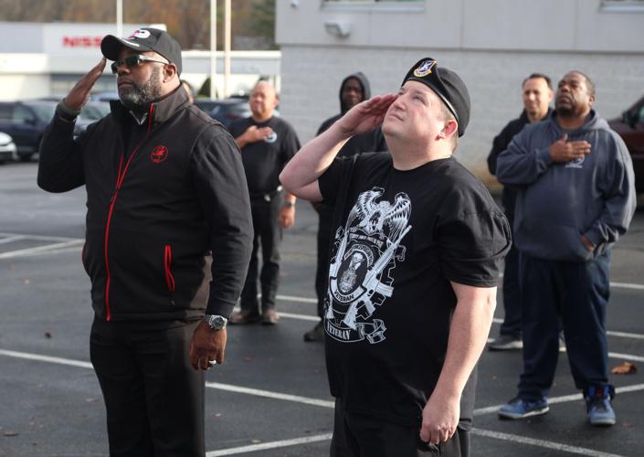 Newark car dealership hosts flag-raising ceremony on Veterans Day ...