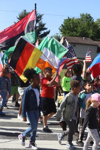 McVey Elementary's unity peace walk celebrates cultural diversity ...