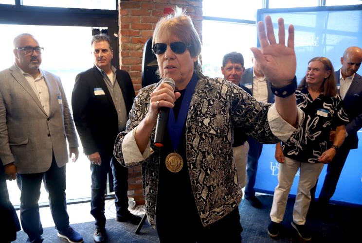 'He made Delaware famous': Rock star George Thorogood honored in Newark ...