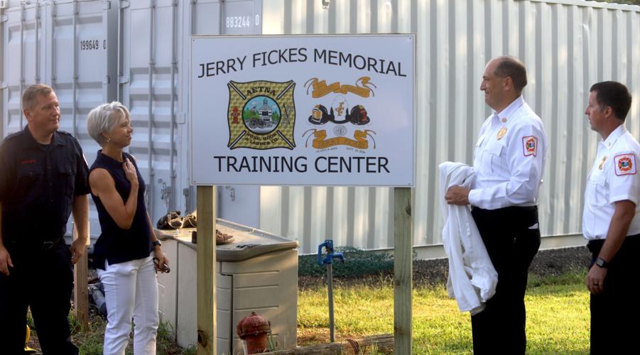 Aetna dedicates new training center in memory of fallen firefighter ...
