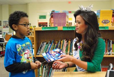 Miss North Carolina promotes literacy on visit to Havelock | Local News ...