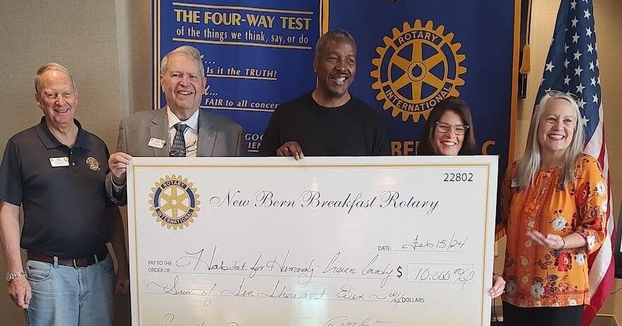 This $10,000 donation is just a start to what local Rotarians have ...