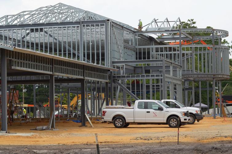 Photos: New SECU building under construction | Local News | newbernsj.com