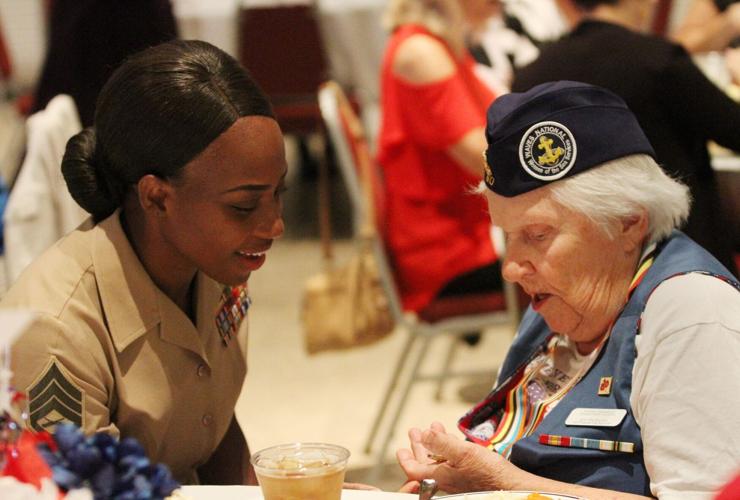 Female service members honored at “Salute to Women of the Military ...